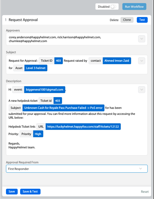 Automating Approval Processes using HappyFox Workflows: A quick walk ...